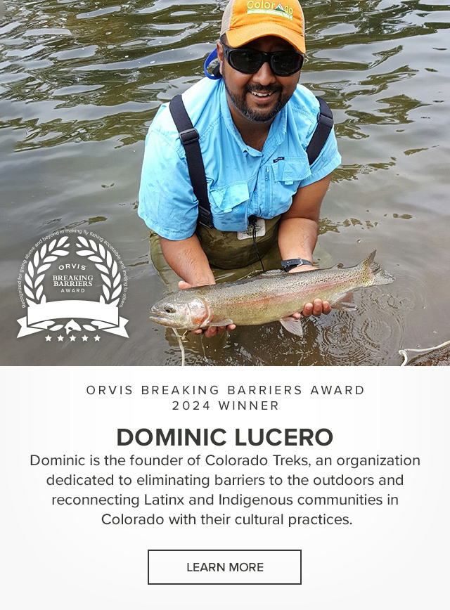 Orvis: Congrats to our 2024 Breaking Barriers Award winner! | Milled