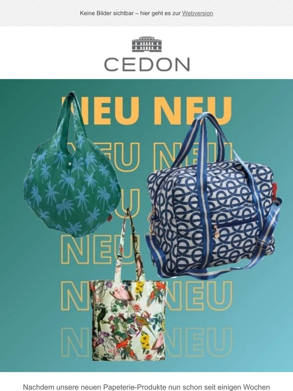 CEDON: die Taschenneuheiten sind da! | Milled