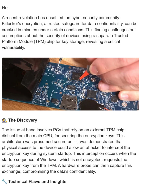 StationX: 🔒 Unveiling Bitlocker's Vulnerability | Milled StationX: 🔒 Unveiling Bitlocker's Vulnerability | Milled