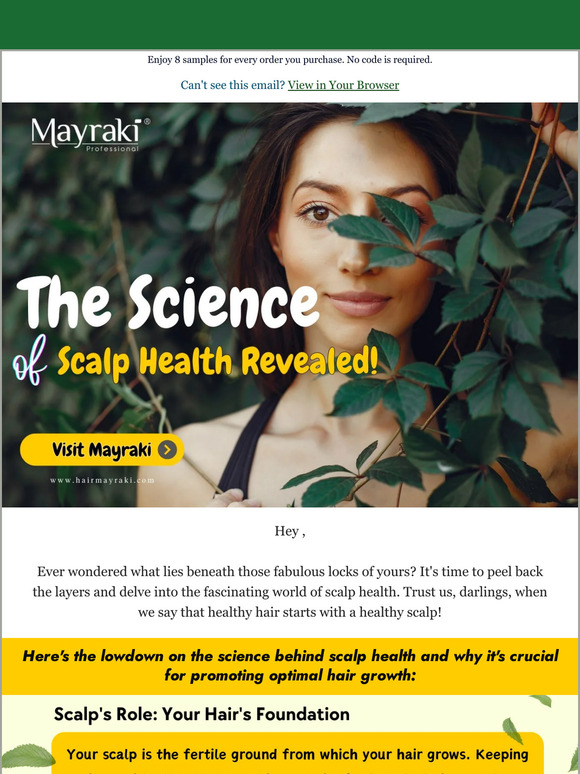 hair mayraki: 🧠The Science of Scalp Health Revealed! | Milled