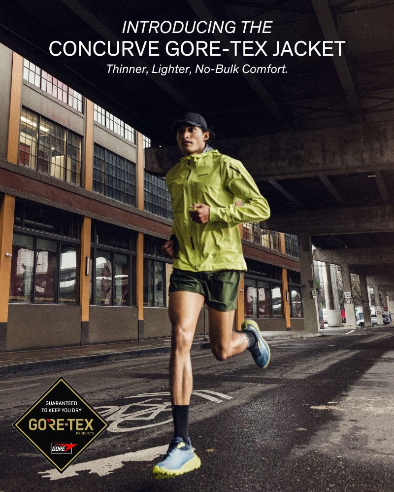 GORE WEAR: The newest award-winning Concurve GORE-TEX Running Jacket ...