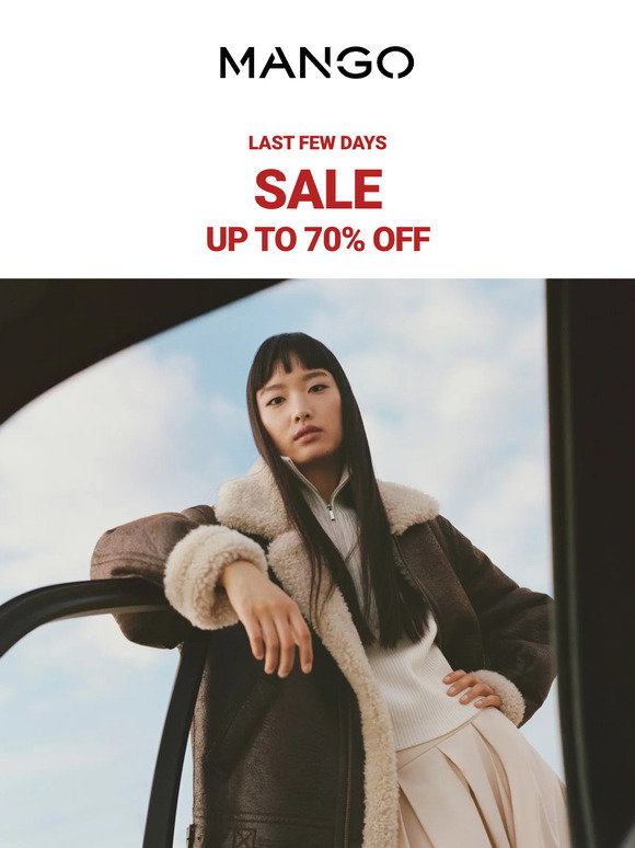 Mango Email Newsletters: Shop Sales, Discounts, and Coupon Codes