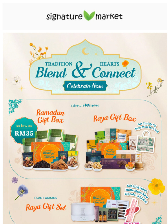 Signature Market: Introducing Our Ramadan & Raya Gift Box (From RM35 ...