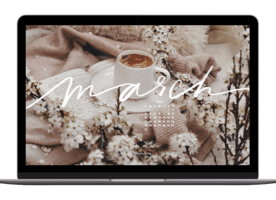 The Everygirl: Free, Downloadable Tech Backgrounds for March 2024! 💻 ...