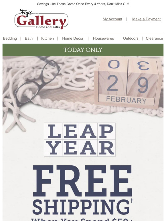 Figis: Rules Are Rules, No Shipping On Leap Day. | Milled