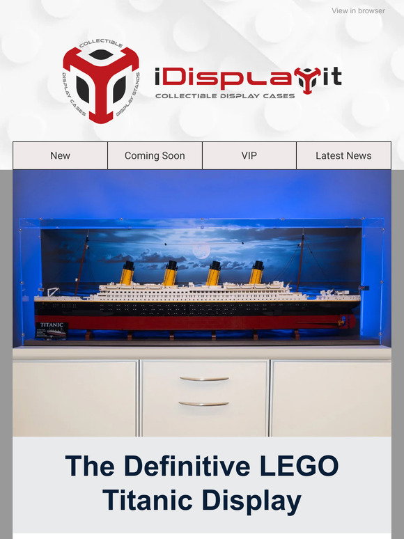 iDisplayit: The Definitive LEGO Titanic Display 🚢 | Milled