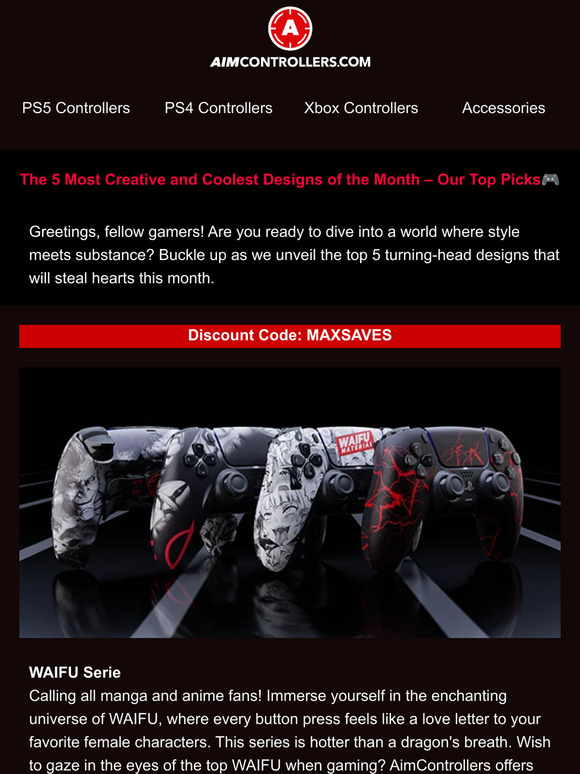 AimControllers US: The 5 Most Creative and Coolest Designs of the Month ...