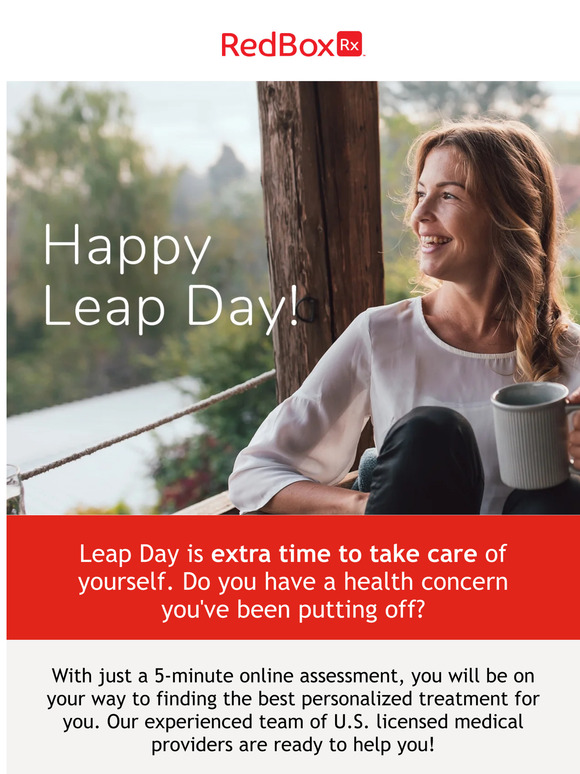 RedBox Rx: Enjoy an extra day to care for yourself! | Milled