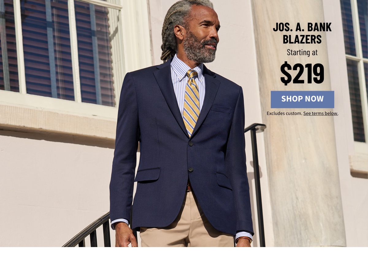 Jos. A. Bank: Big & Tall suit separates, now under $330. | Milled