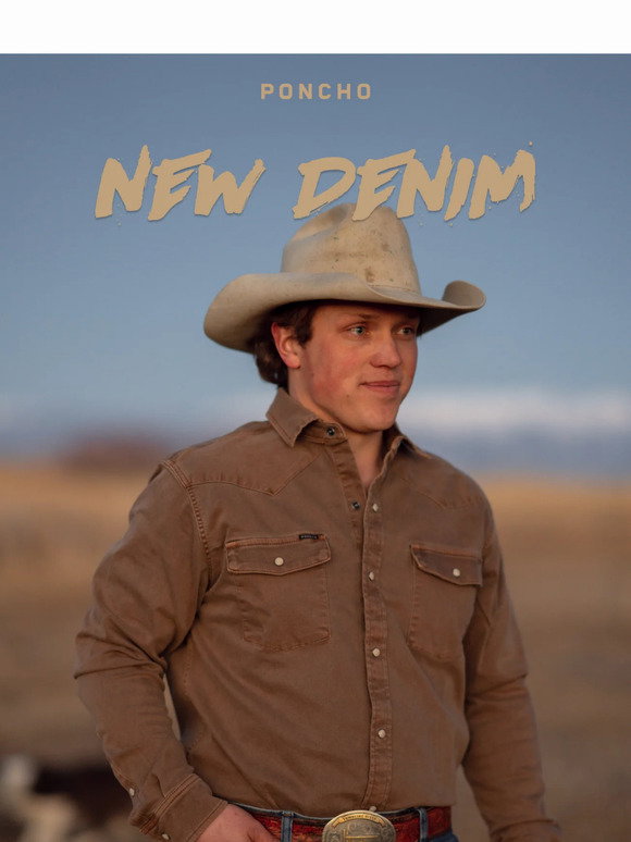 Poncho: NEW SHIRT: The Cotulla | Milled