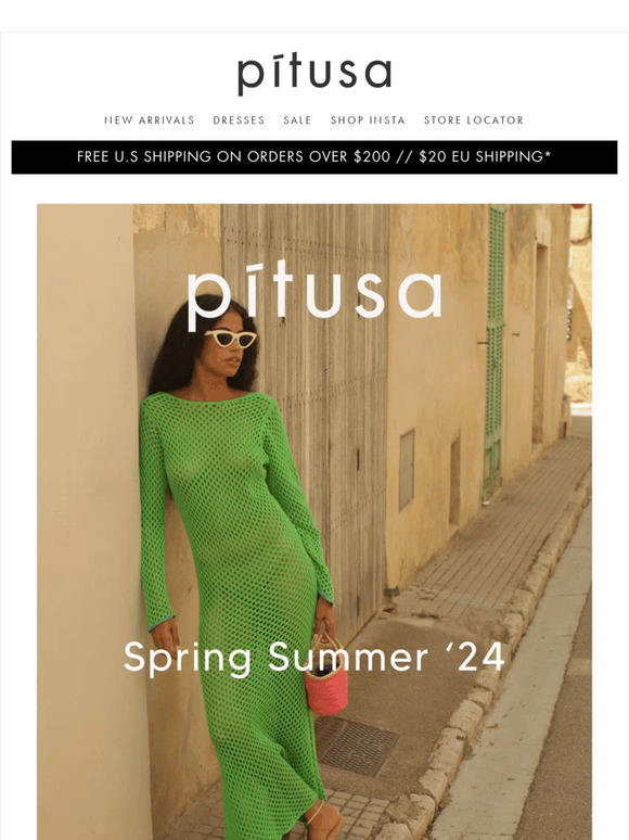 Pitusa: It's finally here! Get ready to fall in love with our SS24 ...