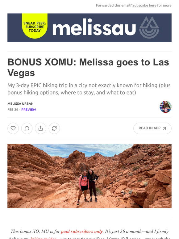 Whole30: BONUS XOMU: Melissa goes to Las Vegas | Milled