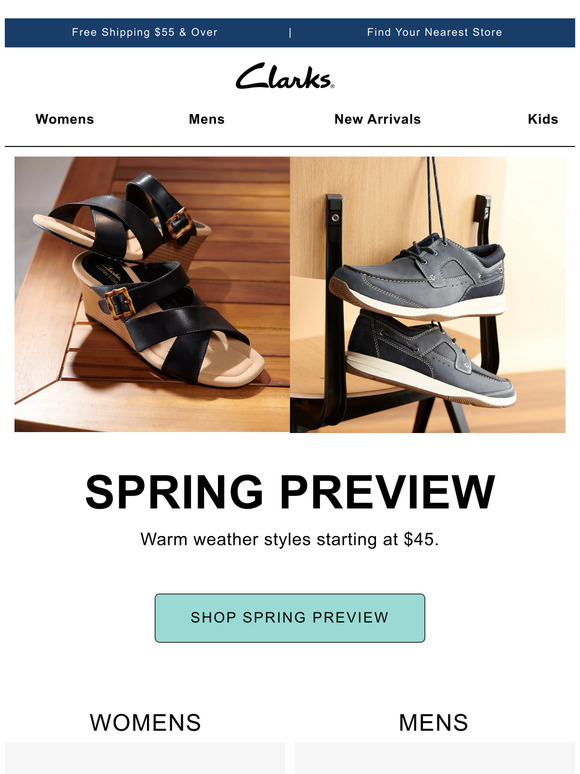 Clarks: FIRST LOOK: Discover bold styles for Spring | Milled