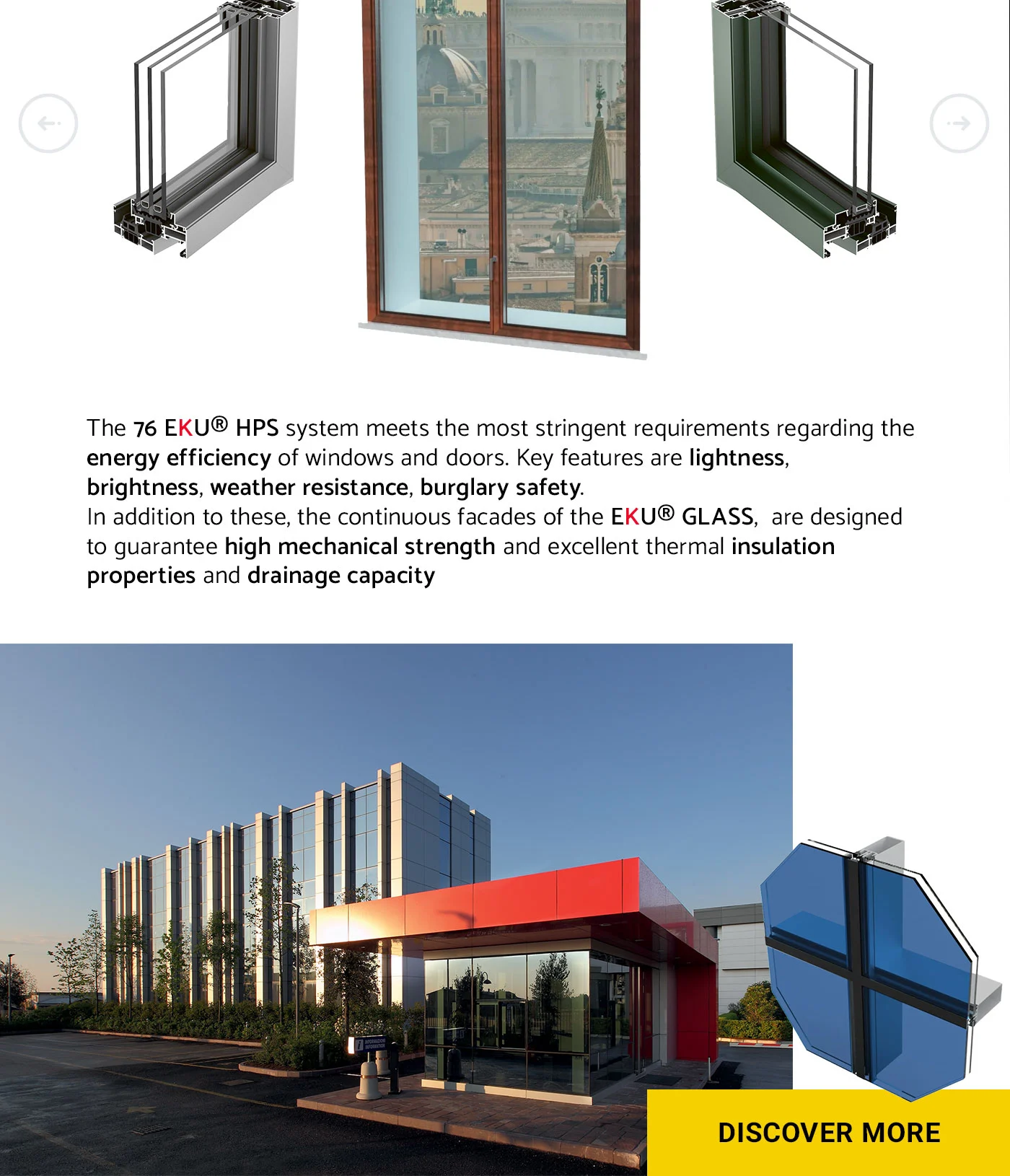 Archiproducts IT: Aluminium windows by Eku: download BIM files for your ...