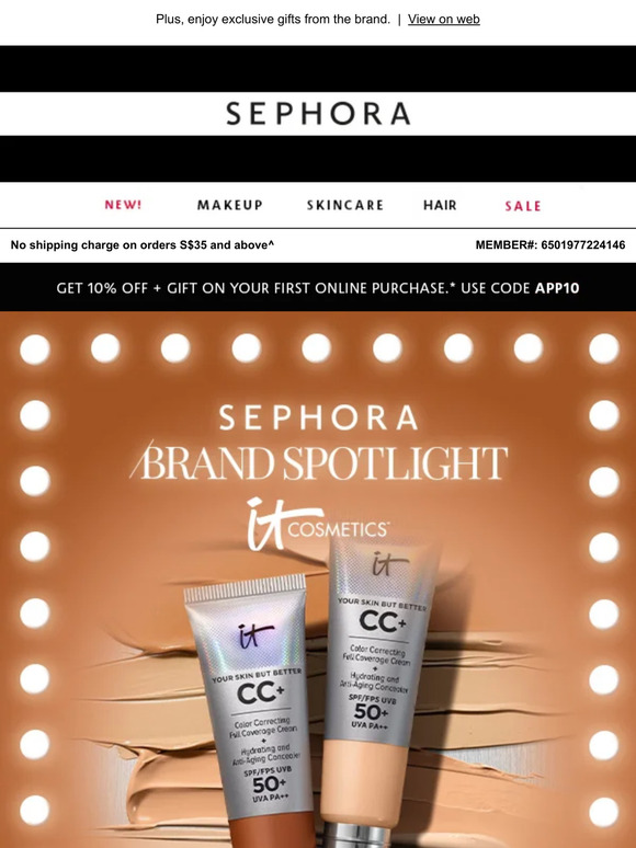 Sephora: Sephora Brand Spotlight: IT Cosmetics | Milled