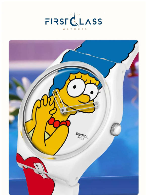 First Class Watches: SWATCH Presents THE SIMPSONS 🌻 Discover the all ...