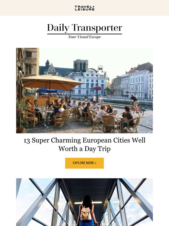 Travel + Leisure: 13 Super Charming European Cities Well Worth a Day ...