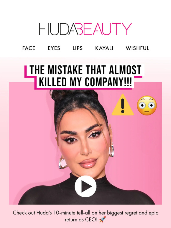 Huda Beauty: CEO Confessions: Huda's Regrets & Comeback! 🚀 | Milled