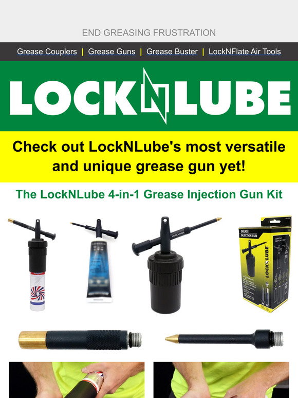 LockNLube: Check out LockNLube's most versatile and unique grease gun ...