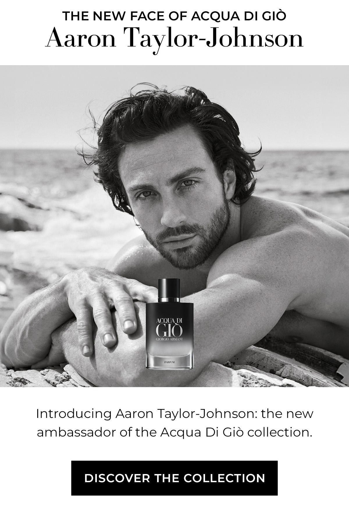 Giorgio Armani Beauty: Introducing Aaron Taylor-Johnson: The New Face ...