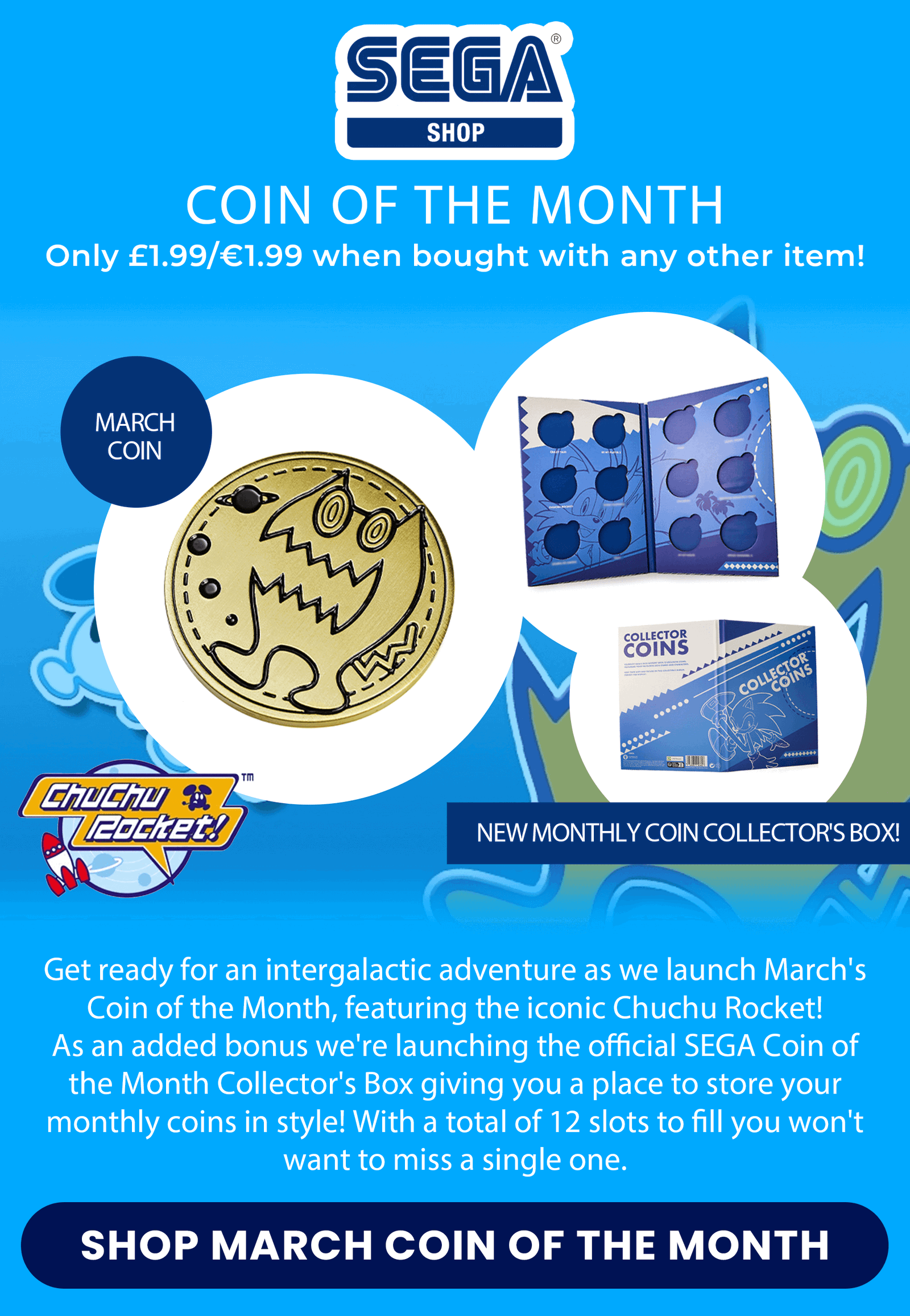 SEGA Shop: Coin of the Month is here... 🚀 | Milled