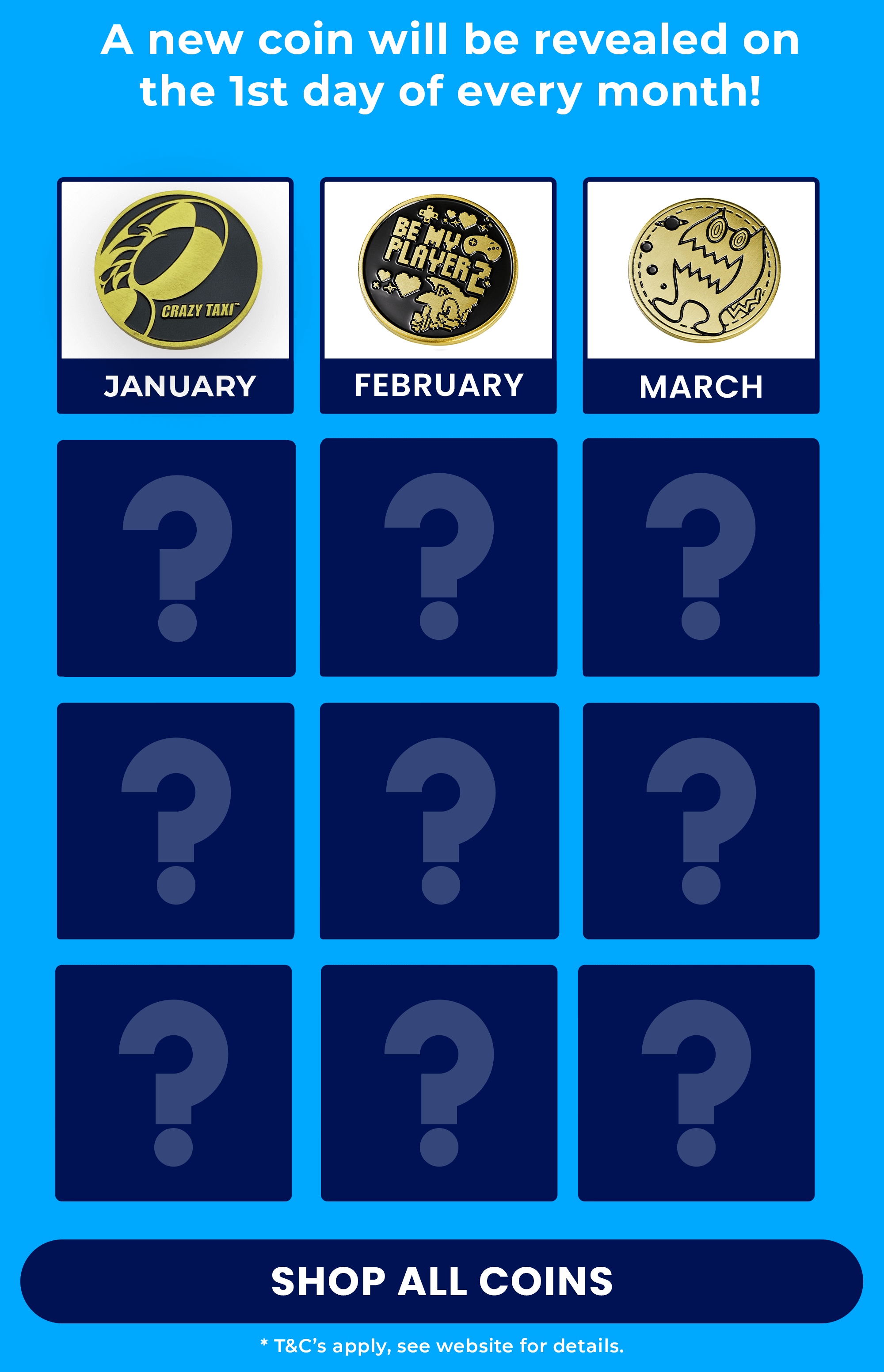 SEGA Shop: Coin of the Month is here... 🚀 | Milled