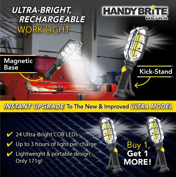 Global Shop: New In: Handy Brite Ultra - Ultra-Bright, Portable Work ...