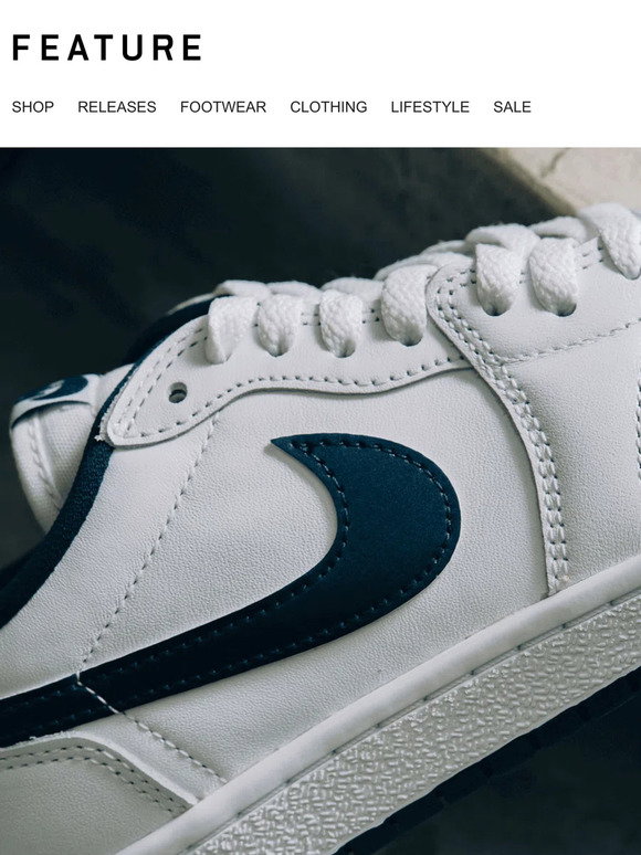 Feature: Air Jordan 1 Low 'Metallic Blue' | Milled