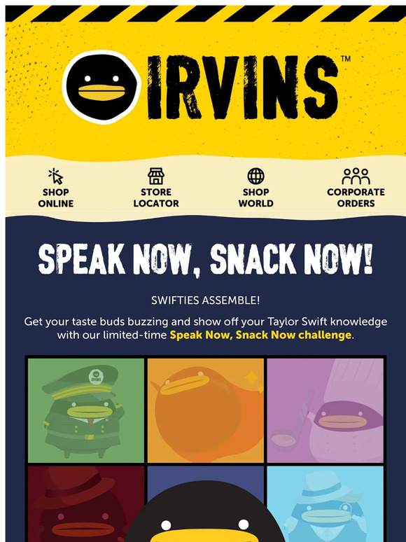 Irvins: Swifties Assemble: Show off your Taylor Swift knowledge at our ...