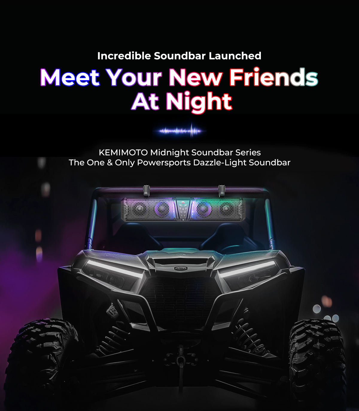 Kemimoto: Kemimoto Midnight Soundbar Now Available! | Milled