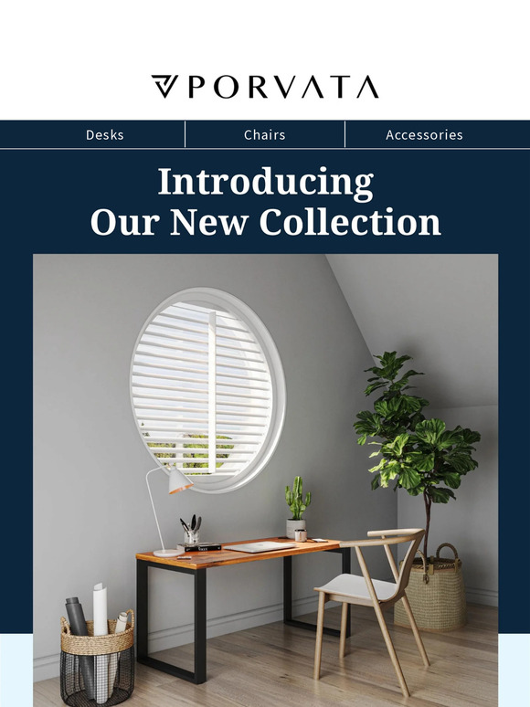 Porvata: It's Here! Meet the New Butcher Block Desk | Milled