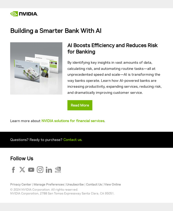 Nvidia: Look inside the AI-powered bank | Milled