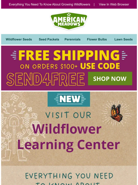 American Meadows: Dig In With Our NEW Wildflower Learning Center | Milled