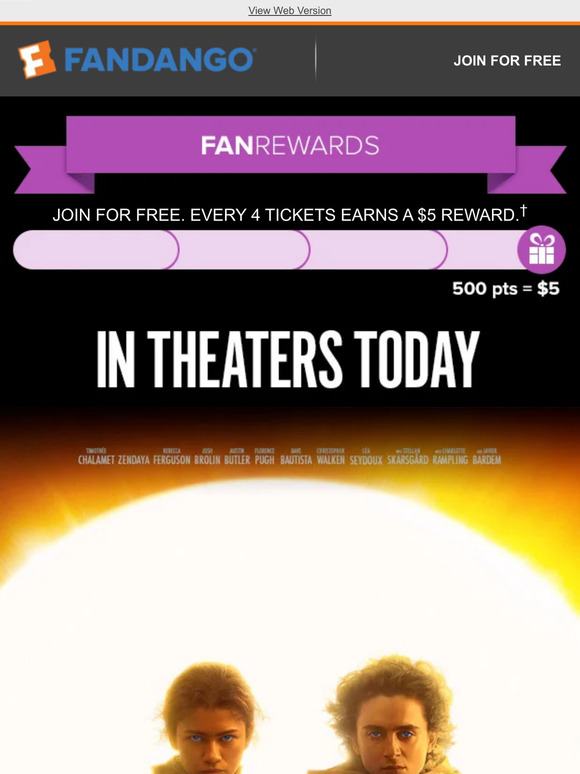 Fandango: DUNE: PART TWO Opens Today | Milled