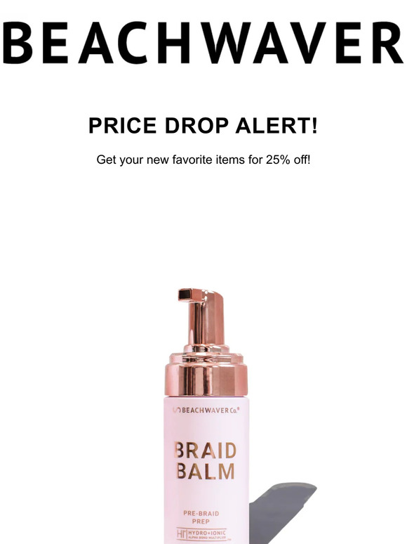 Beachwaver: 🔥 Price Drop Alert: Grab Braid Balm- Pre Braid Prep NOW ...