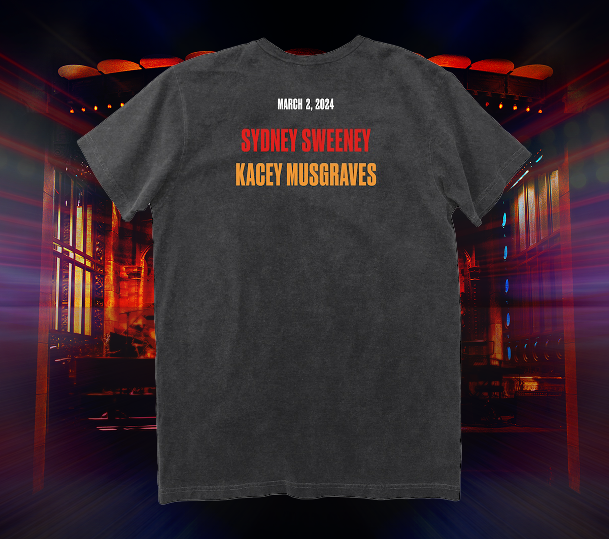 NBC: New Sydney Sweeney & Kacey Musgraves SNL Tee! | Milled