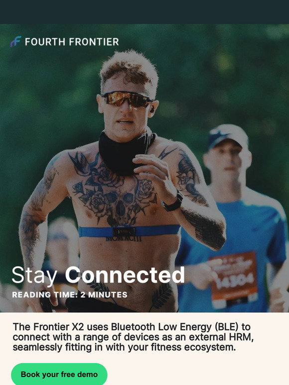 Fourth Frontier: Stay connected with your fitness ecosystem. | Milled