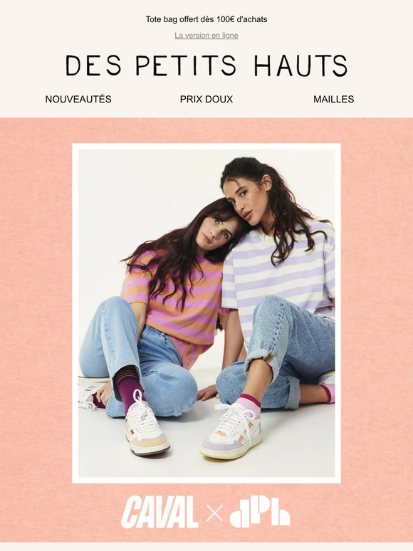 Des Petits Hauts: CAVAL x Des Petits Hauts, la collab qui continue | Milled