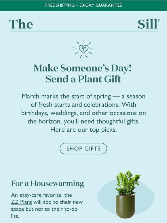 The Sill: Your Guide to March Gifting | Milled