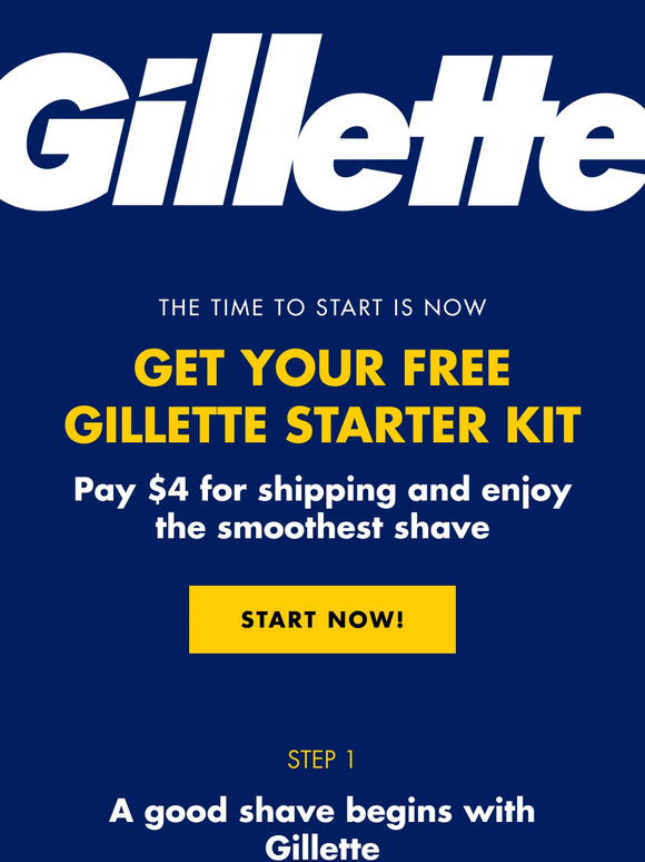 Gillette: 🆓 Gillette Starter Kit here 🆓 Get yours now! | Milled