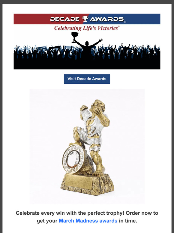 Decade Awards: 🏀🏆 Score Big This March Madness with Decade Awards! 🏆🏀 ...