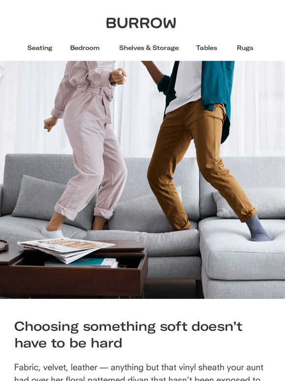 Burrow: Choosing something soft doesn’t have to be hard | Milled