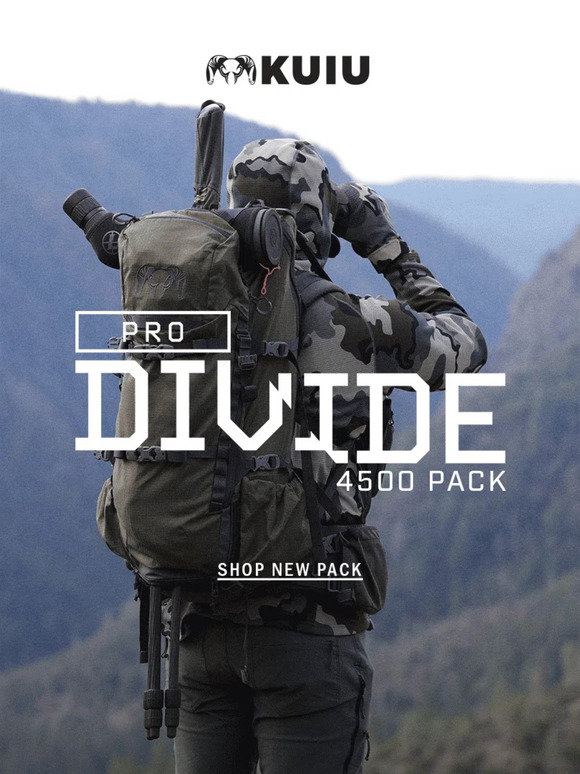 KUIU: All-New: PRO Divide 4500 Pack | Milled