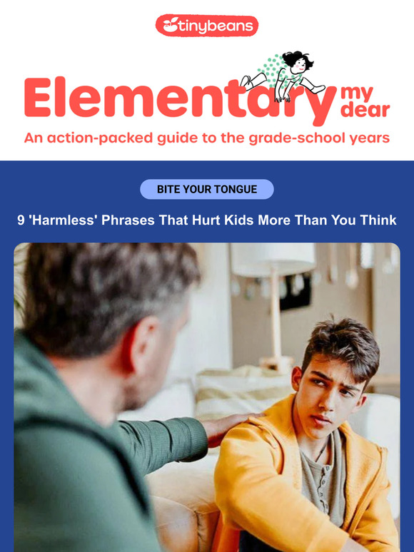 Tinybeans: 9 'Harmless' Phrases That Hurt Kids More Than You Think | Milled