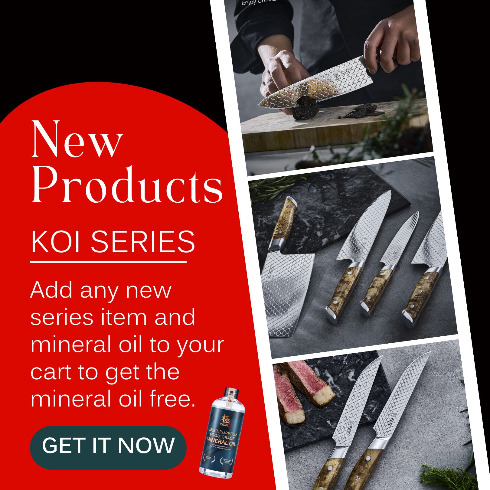 Kyoku Knives: Introducing the KOI Series: Where Craftsmanship Meets ...
