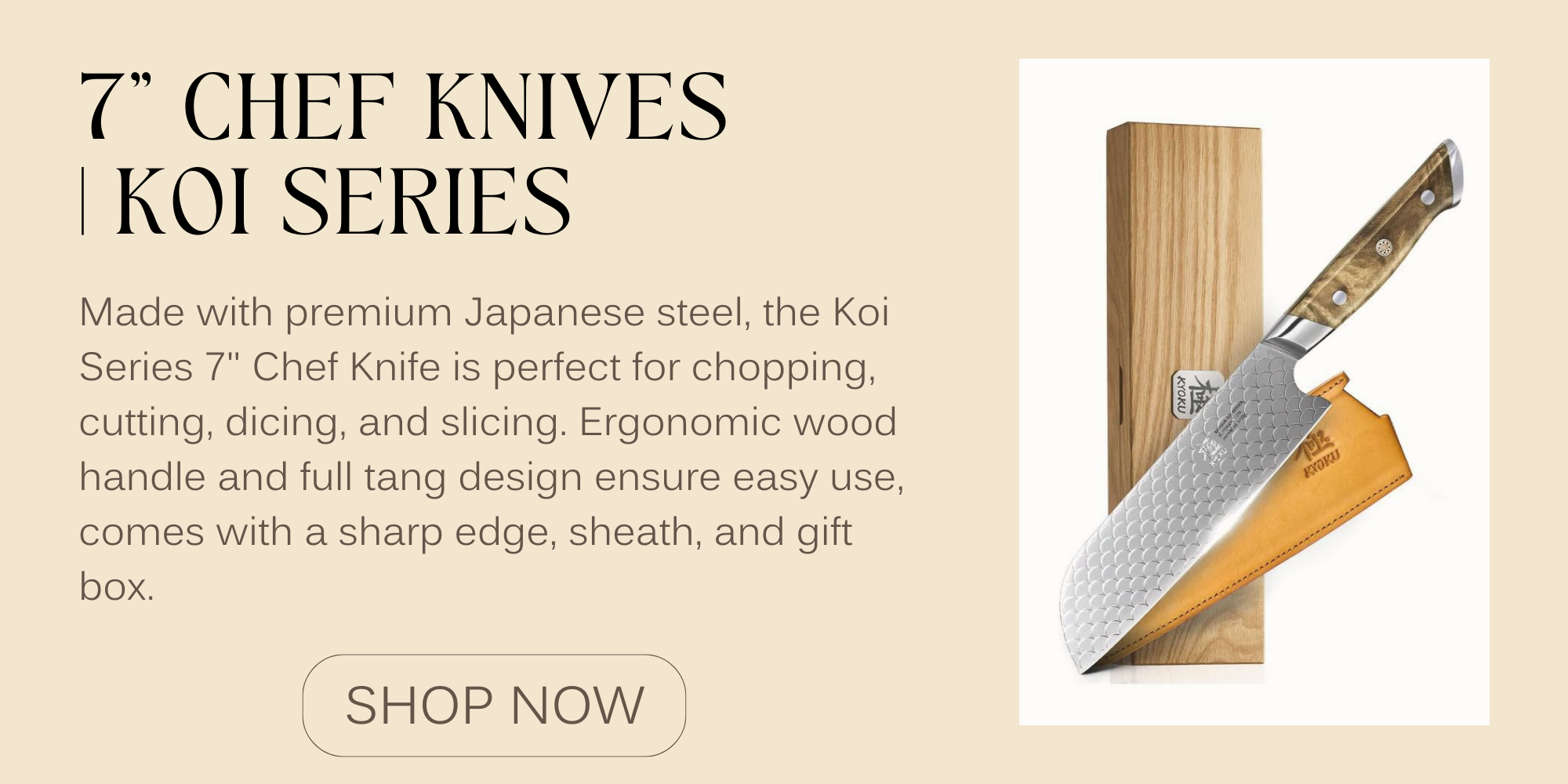 Kyoku Knives: Introducing the KOI Series: Where Craftsmanship Meets ...