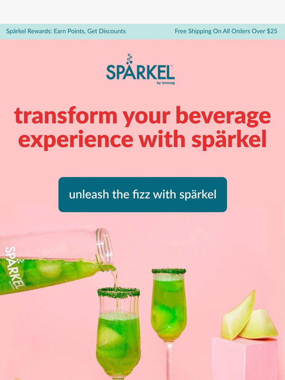 Spärkel Beverage Systems: The Magic of Sparkling Beverages at Home with ...