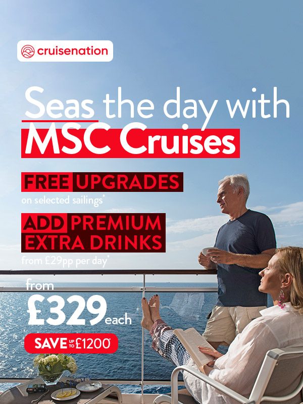 Cruise Nation: ⚓ Unbeatable MSC Packages Starting at £329pp – It's Time ...
