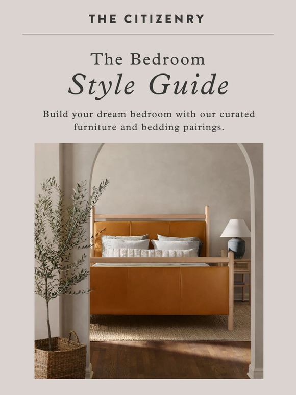 The Citizenry: The Bedroom Style Guide | Milled