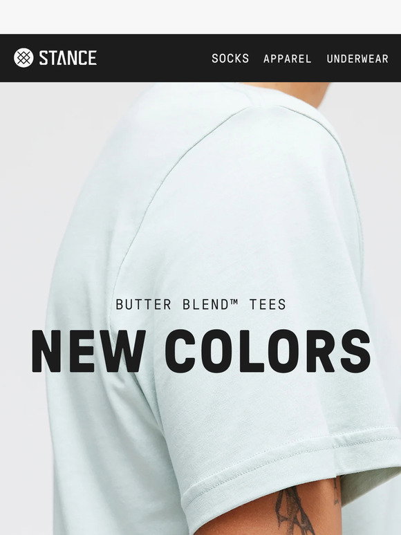 Stance: All-New Butter Blend™ Tees 👀 | Milled